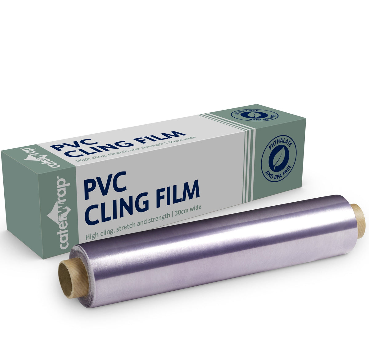 32C08 - Caterwrap Cling Film (PVC) 30CM x 300M in Cutter Box — Catering ...