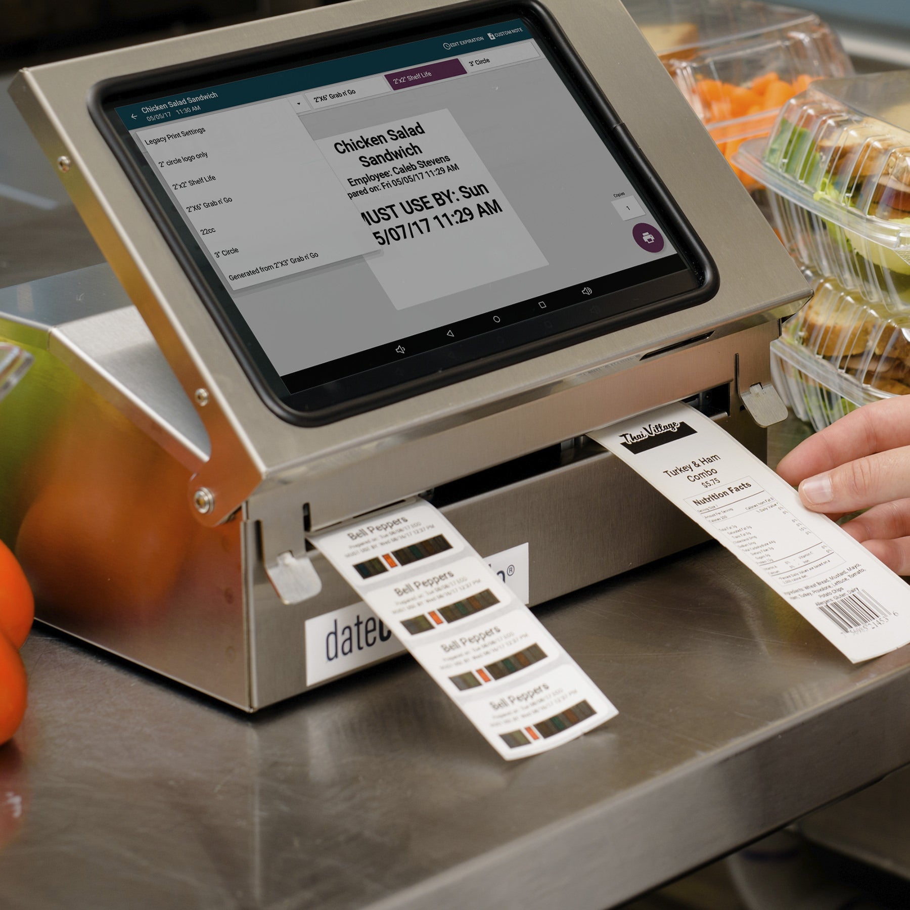 Date Code Genie - Professional Kitchen Label Printer and Software 50mm